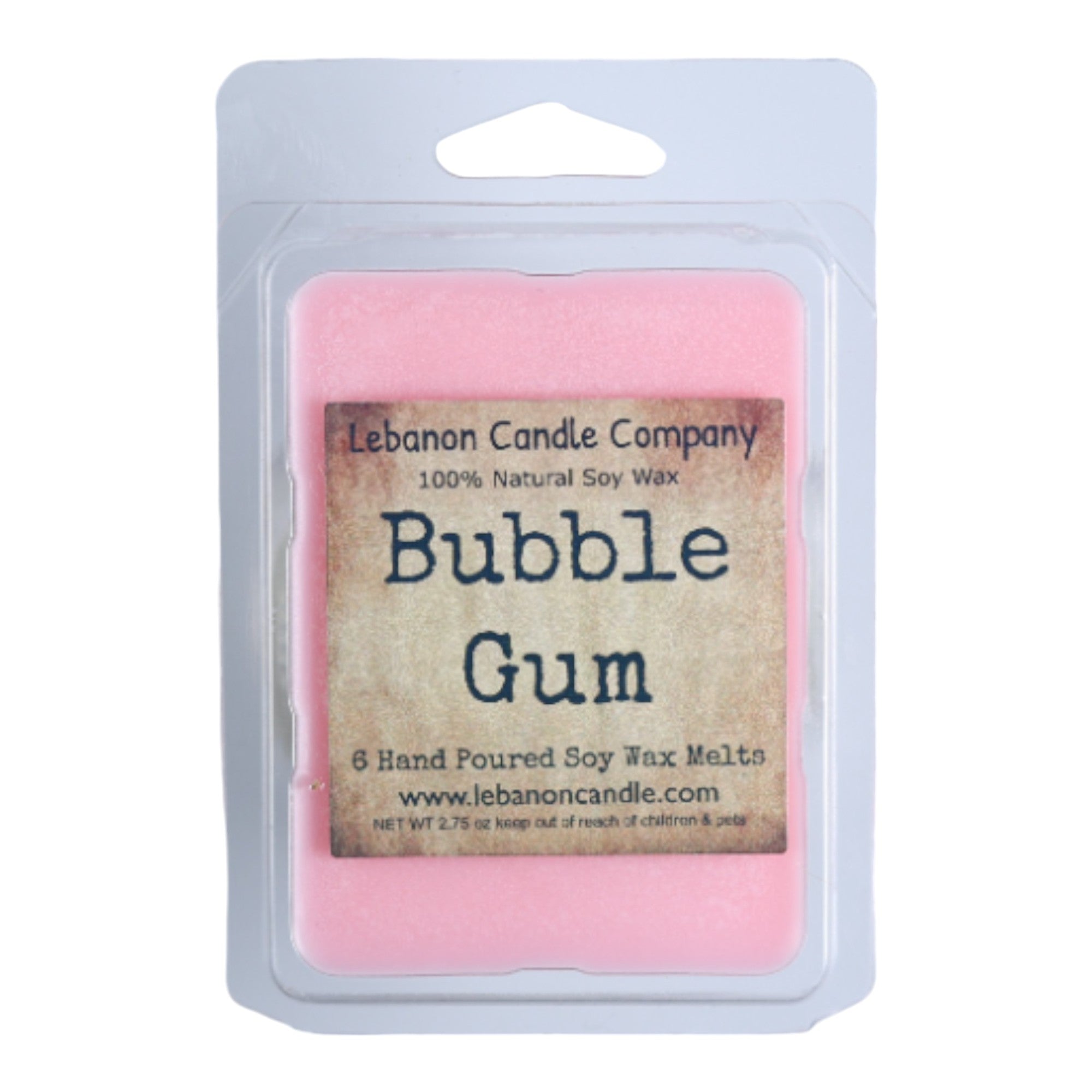 Bubble Gum Wax Melt – Lebanon Candle Company