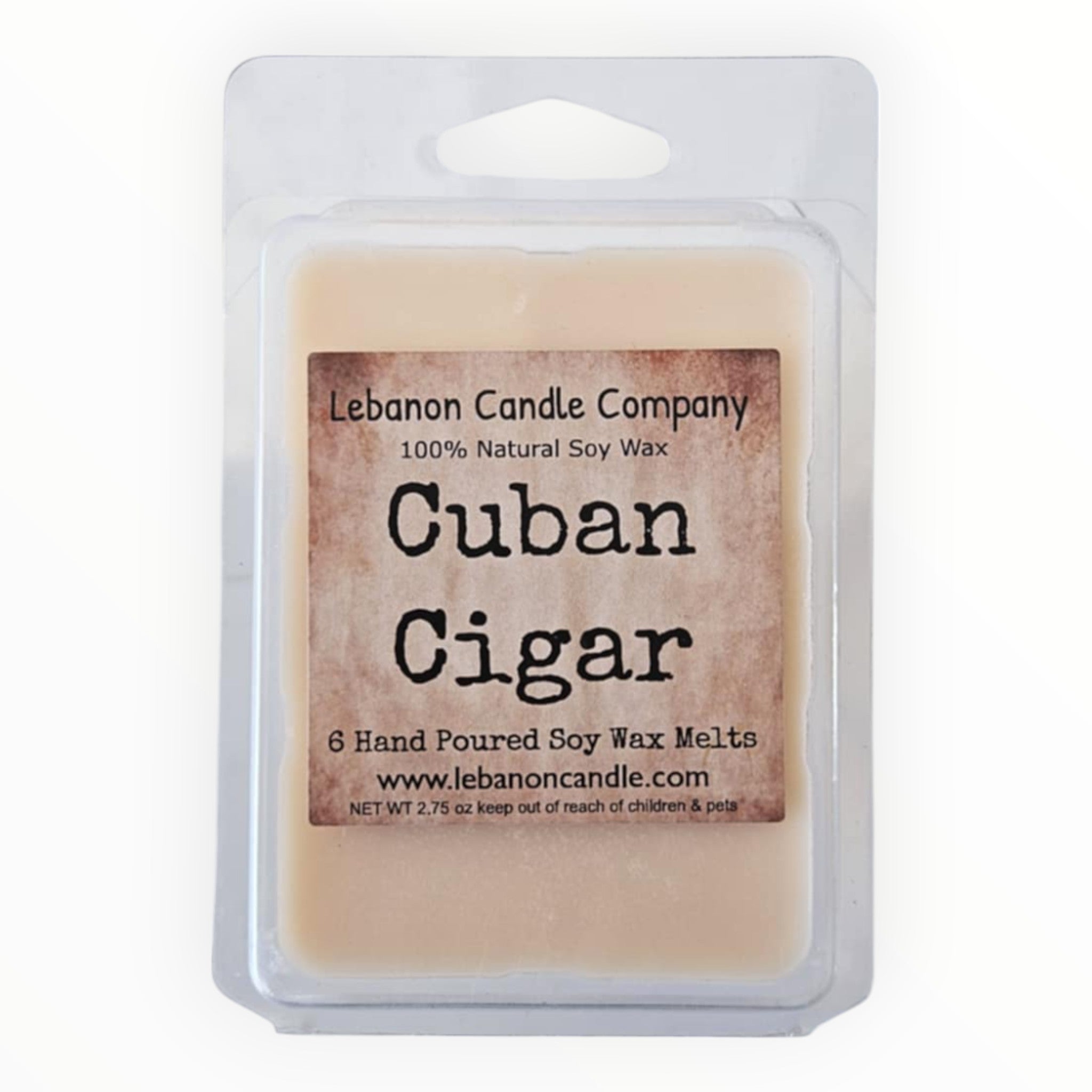 Cuban Cigar Wax Melt – Lebanon Candle Company
