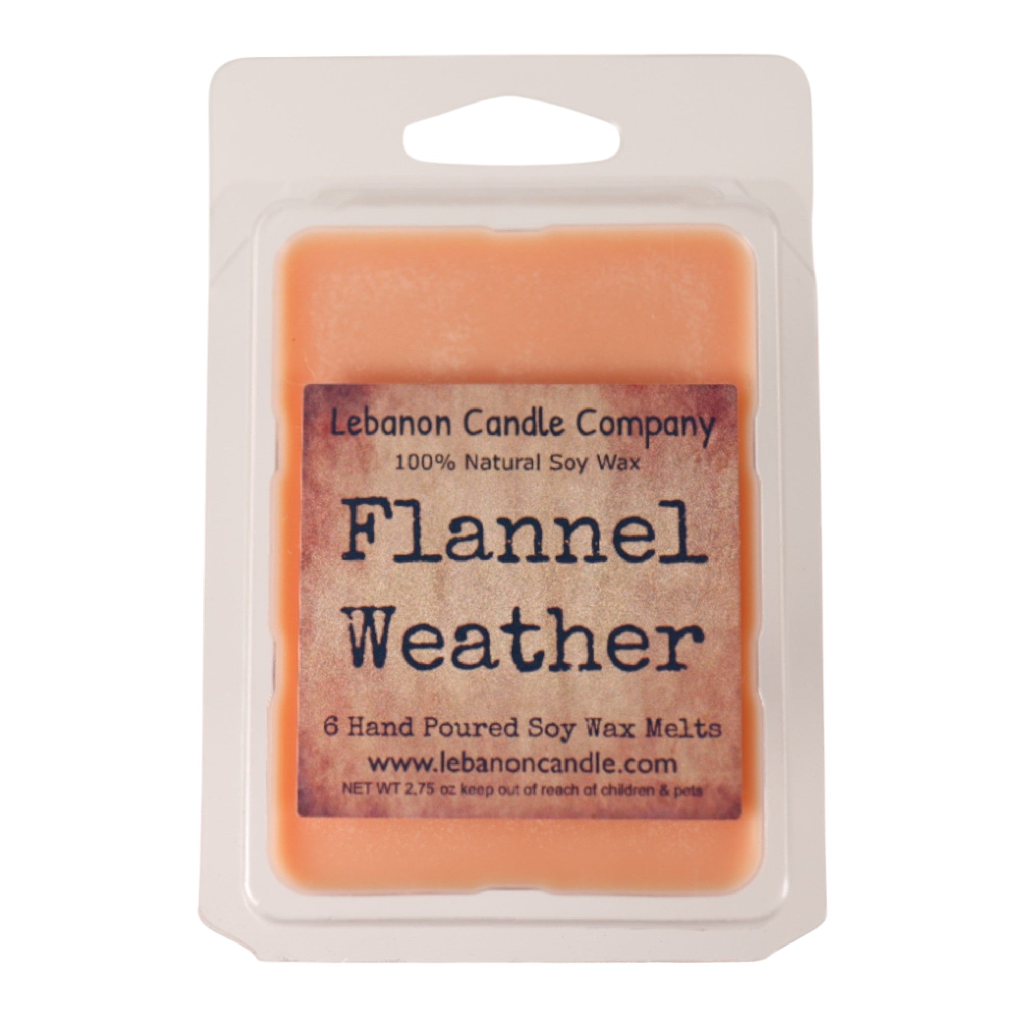 Flannel Weather Wax Melt – Lebanon Candle Company