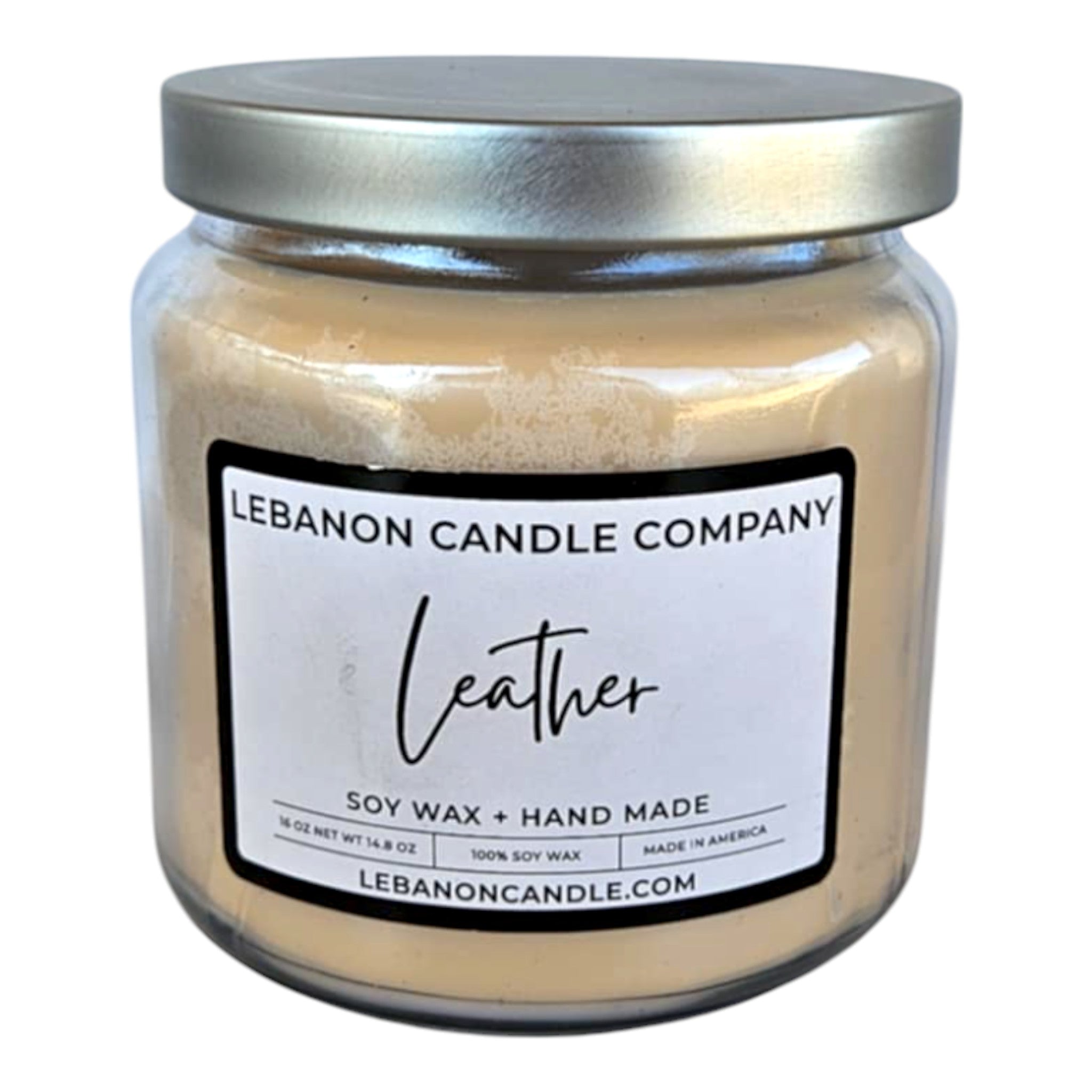 Leather Double Wick Candle – Lebanon Candle Company