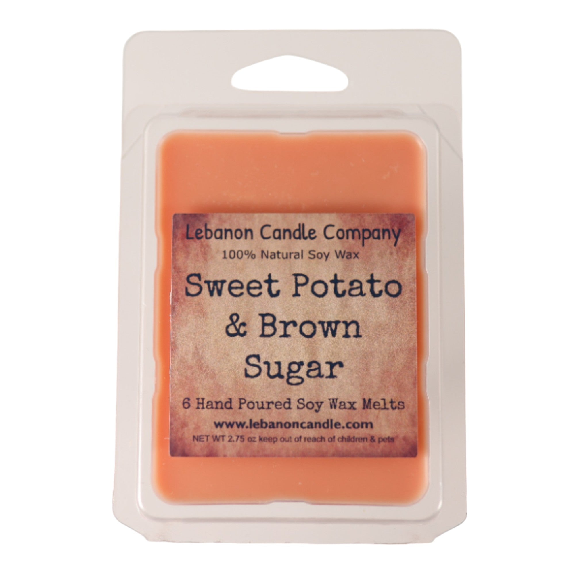 Sweet Potato & Brown Sugar Wax Melt – Lebanon Candle Company
