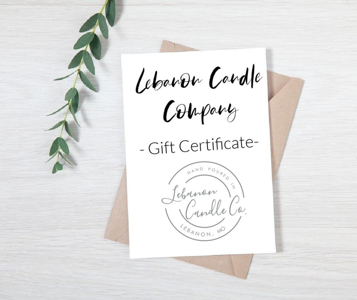 Gift Card – Lebanon Candle Company